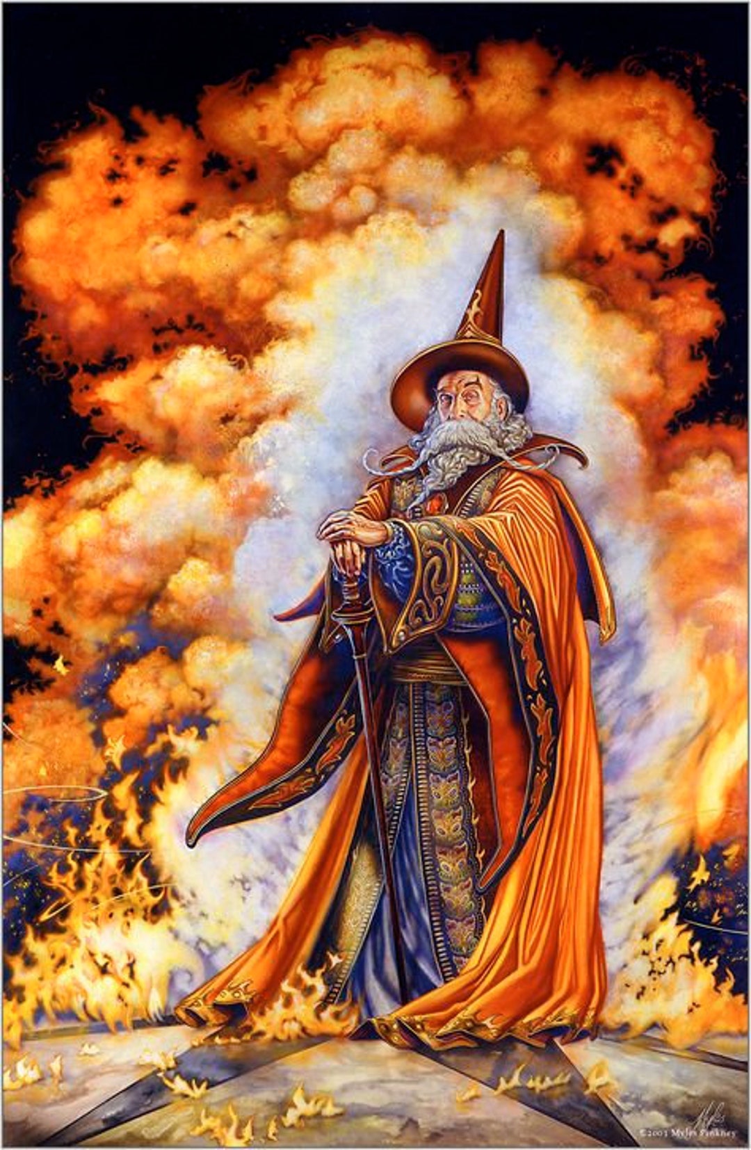 Wizard Poster Framing Print Fantasy Wall Decor Great Gift - Etsy