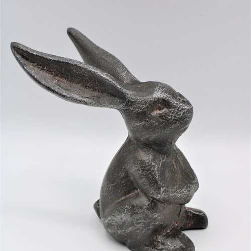 Cast Iron Rabbit - Etsy