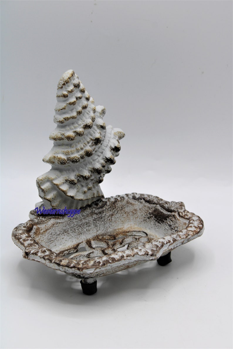 Seashell Conch Soap Dish Cast Iron Coastal Sea Ocean Room - Etsy