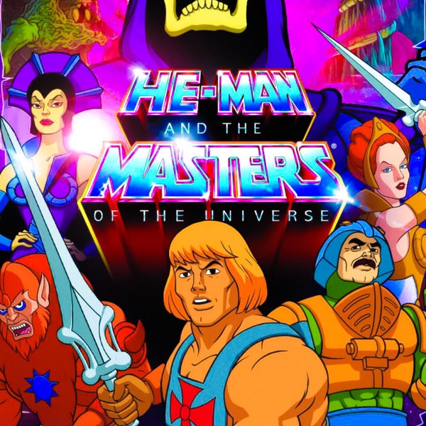 He Man Vintage Poster - Etsy