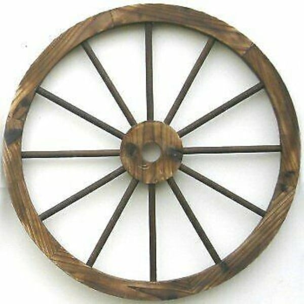 Wooden Wagon Wheel - Etsy