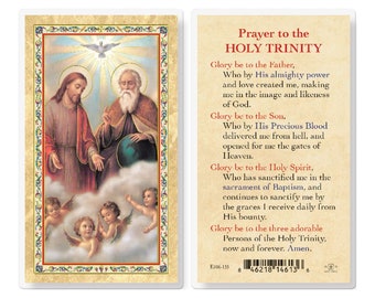 Trinity Prayer Card - Etsy