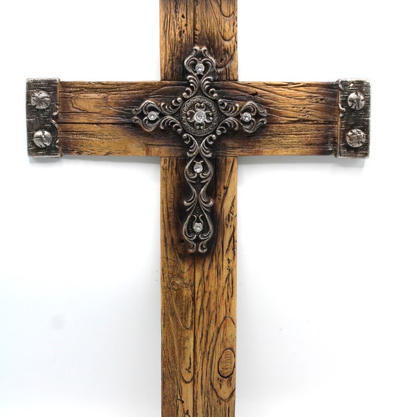 Rustic Wall Cross - Etsy
