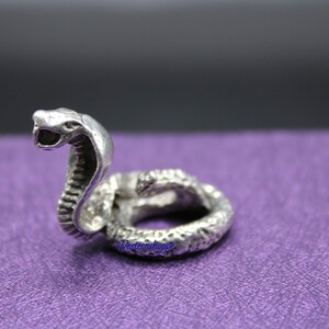 Pewter Cobra - Etsy