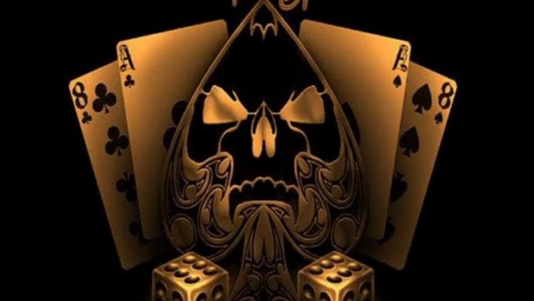 Skulls Skeletons Poker Poster Print Gothic Horror Wall Decor - Etsy