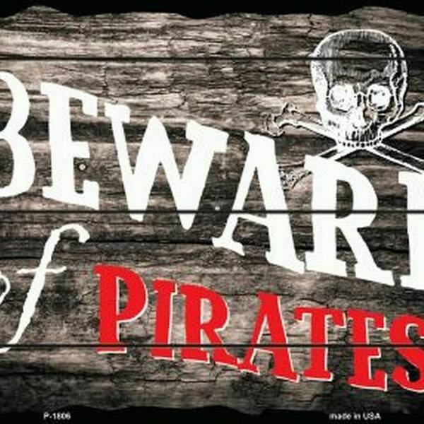 Beware of Pirates - Etsy