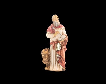 Saint Nicholas Statue Beautiful Hand Painted Catholic Saints Santos New ...
