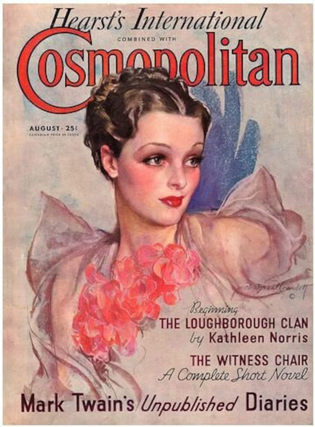 Vintage Magazine Cover Reproduction Photo Framing Print - Etsy