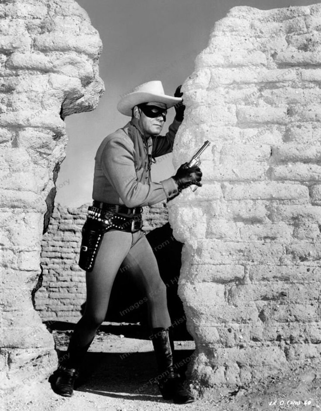 Lone Ranger Clayton Moore Photo Framing Print Vintage Movie Poster Wall ...