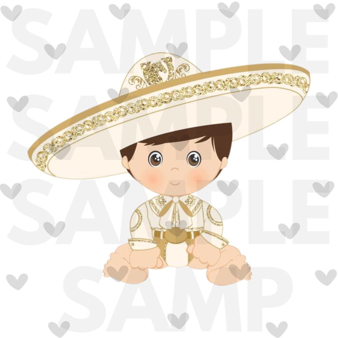 Baby Shower, Baby Charro, Cute Charro, Gender Reveal Charro, Baby ...