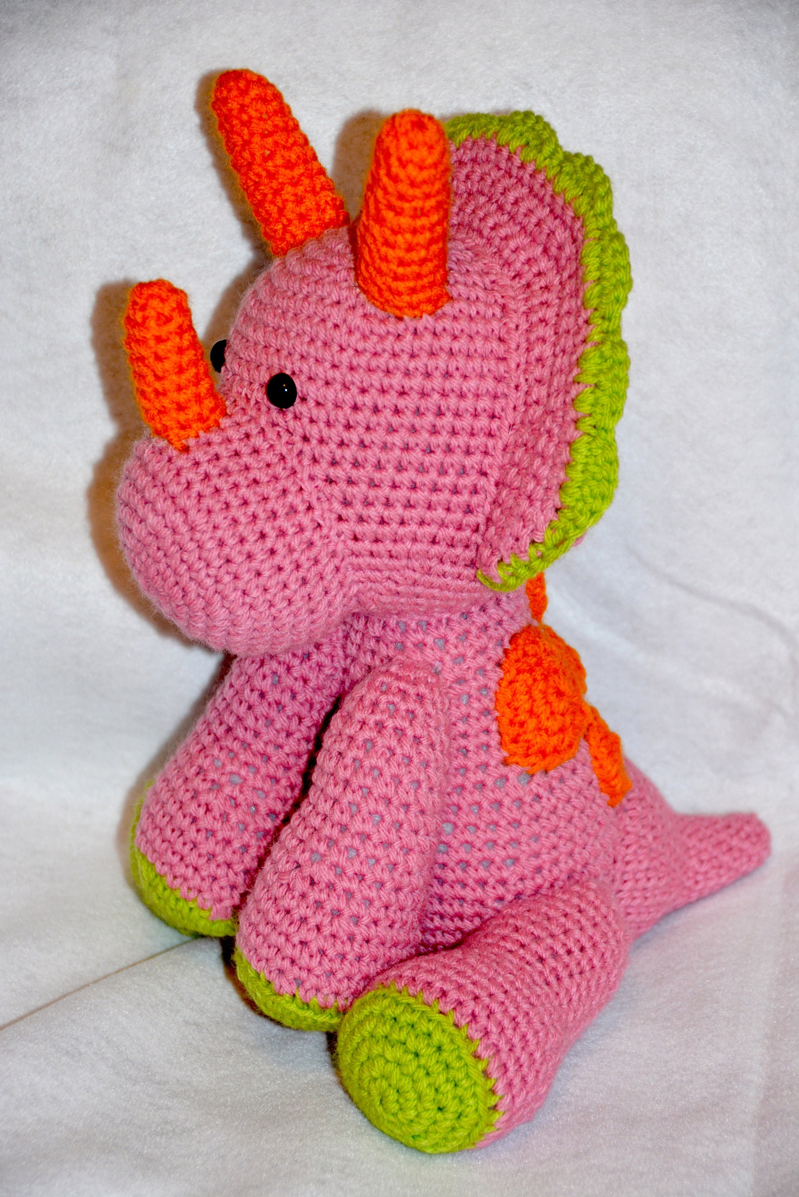 Crocheted Dinosaurs Stuffies Stuffed Animals Baby and | Etsy
