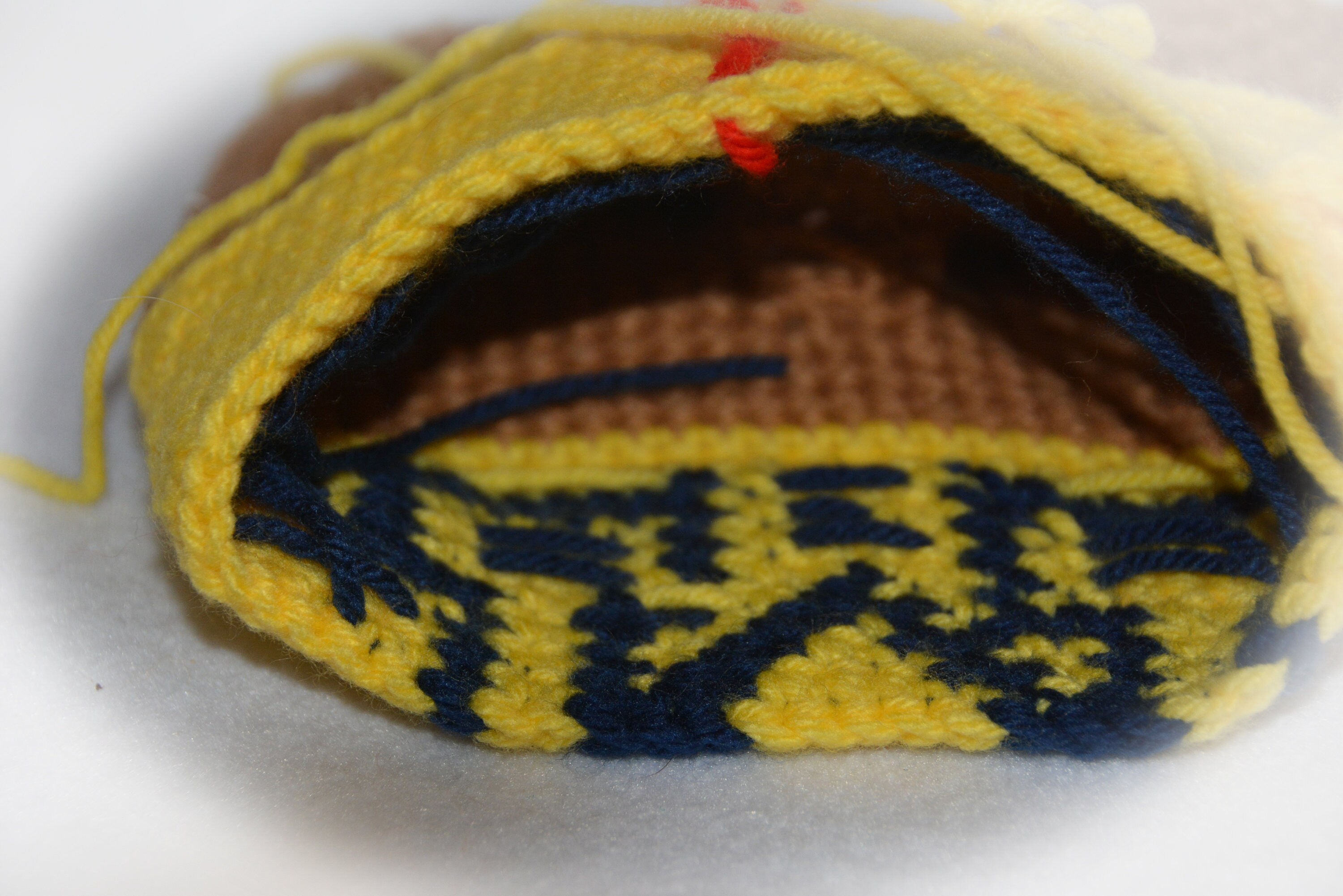 Crochet PATTERN University of Michigan Crocheted Bear Pattern ...