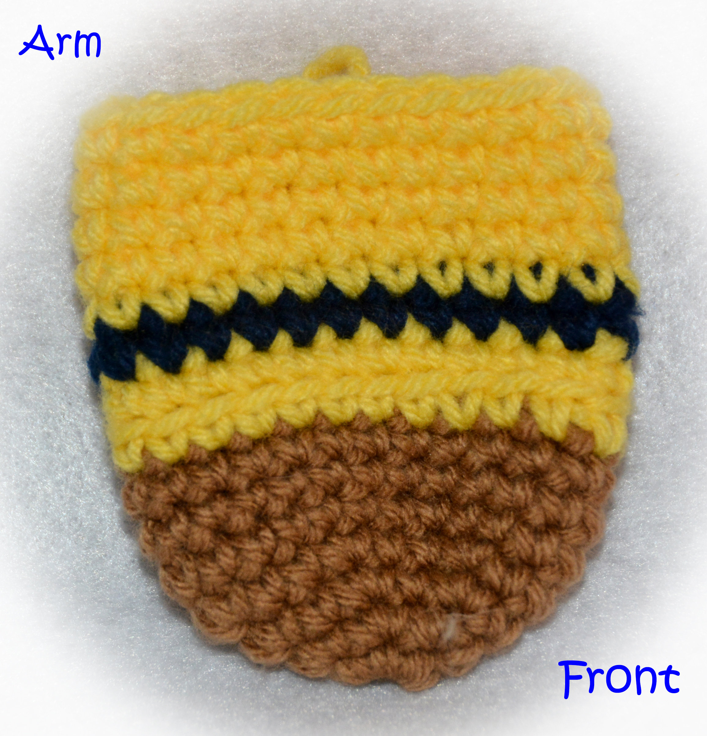 Crochet PATTERN University of Michigan Crocheted Bear Pattern ...