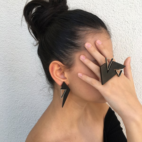 Geometric Jewelry - Etsy