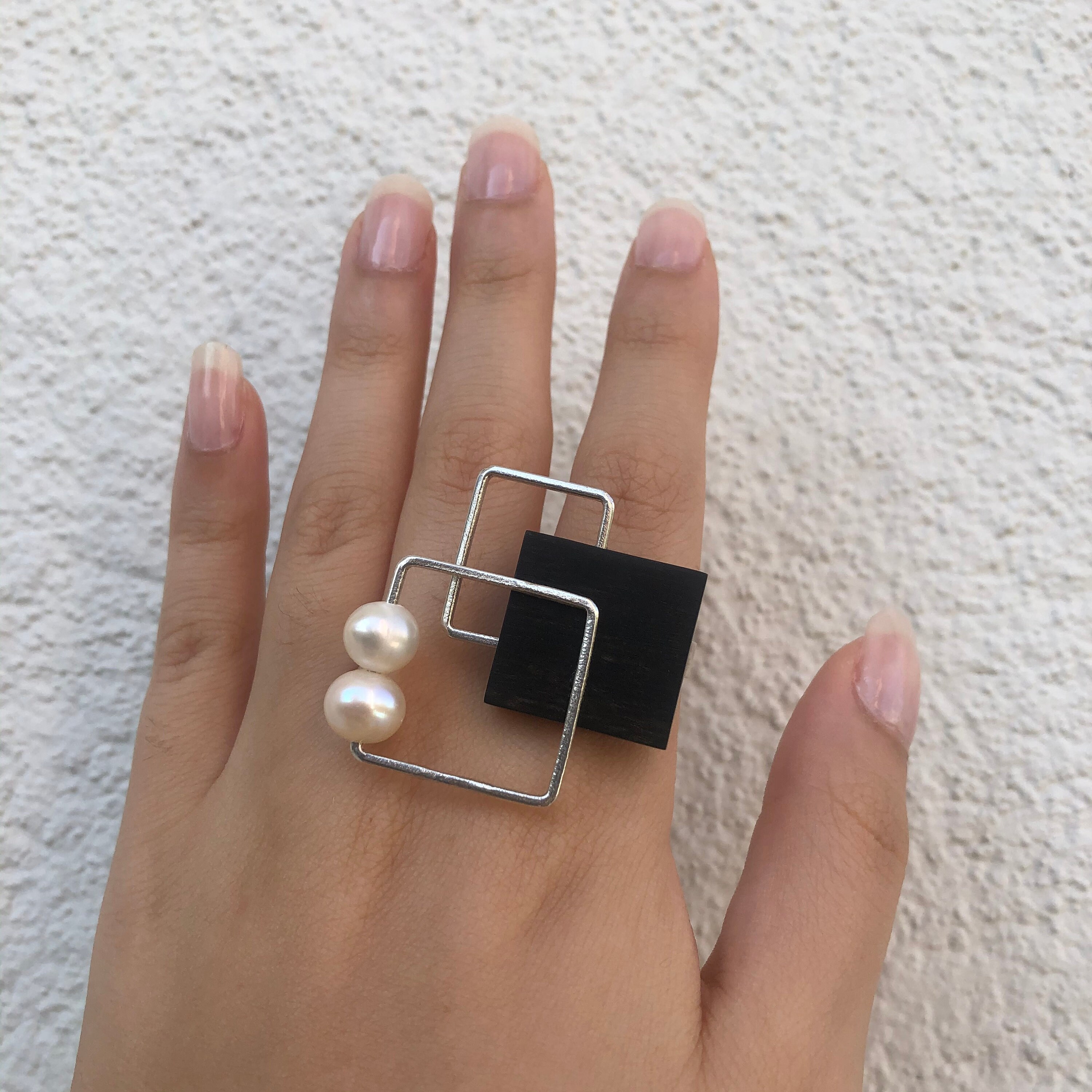 Modern Jewelry Set, Contemporary Pearl Jewelry, Accessory for Women ...