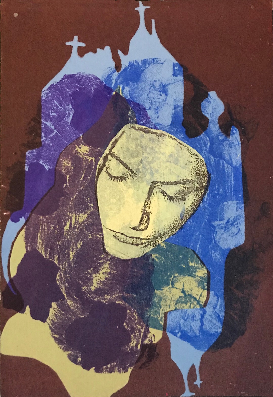 Rapunzel Castle Art, Gothic Fairytale Screenprint, Gifts for the Home ...