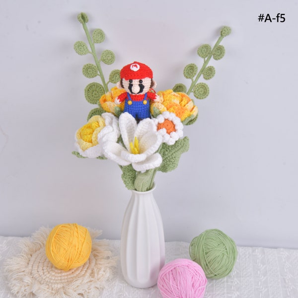 Crochet Mario - Etsy