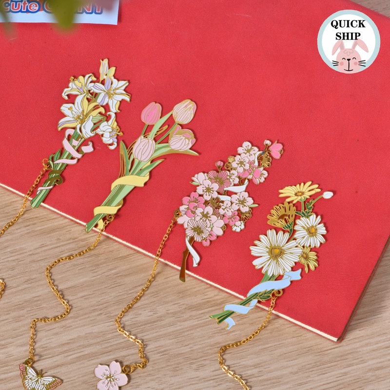 Metal Bookmark - Etsy