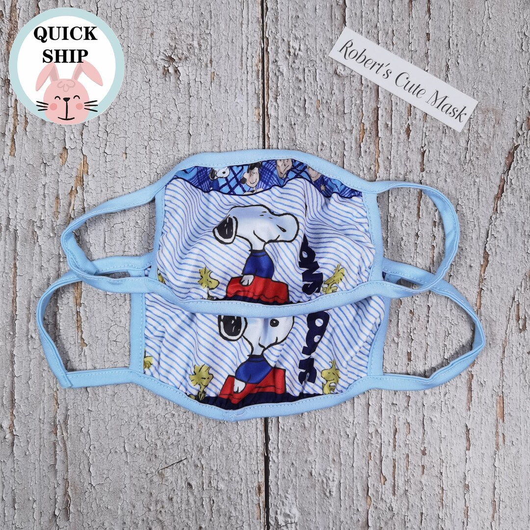 Snoopy Mask ,family Mask,reusable Masks for Adult/kids, Washable Face ...