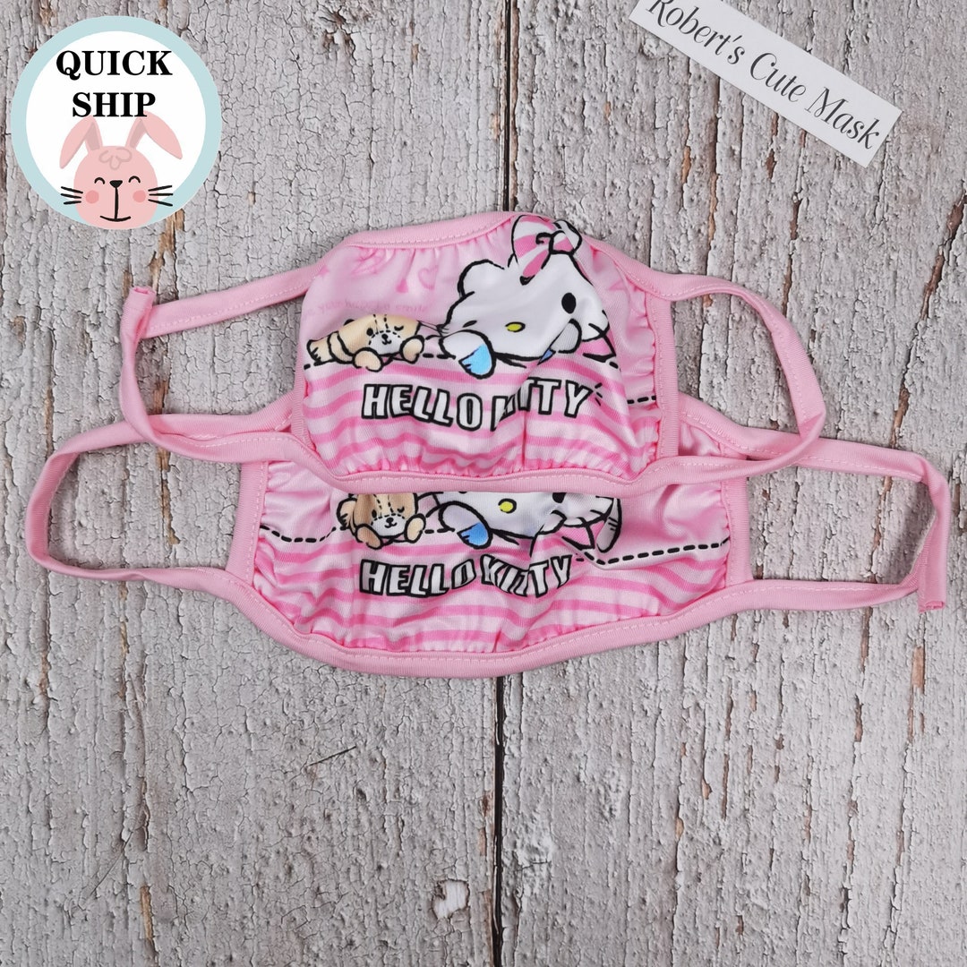Aldult/kids Kitten Mask,super Cute Face Mask,mask Cover,family Mask Set ...