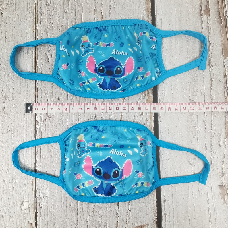 Stitch Mask Family Mask Cute Reusable Masks for Adult/kids - Etsy New ...