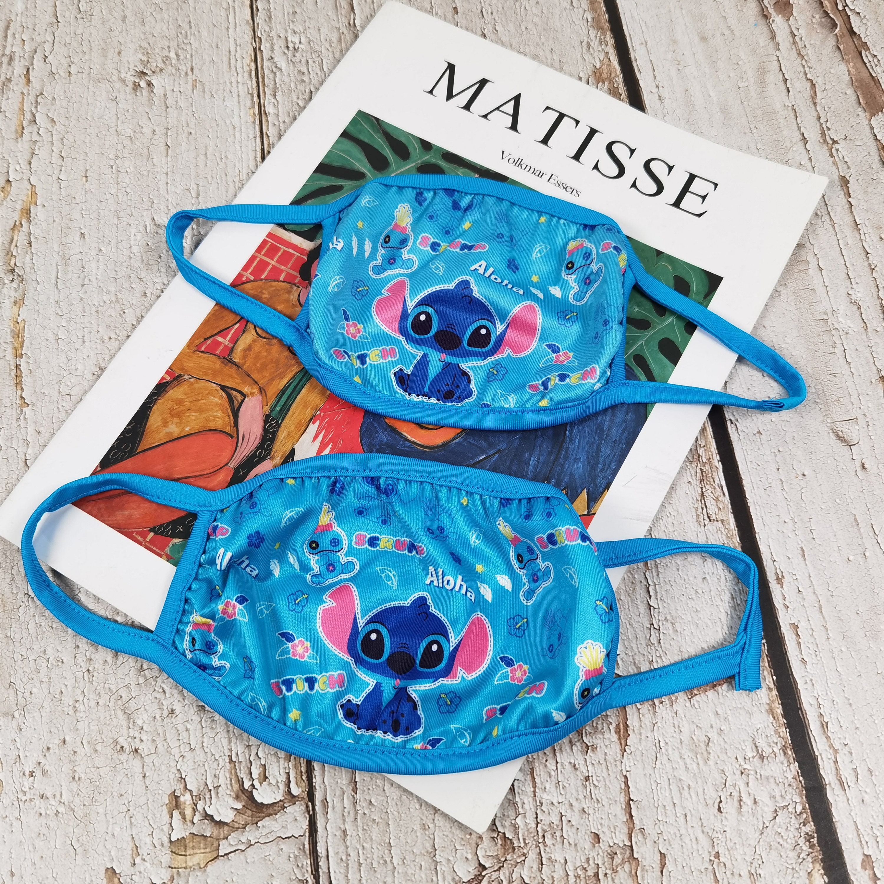 Stitch Mask Family Mask Cute Reusable Masks For Adult/Kids | Etsy