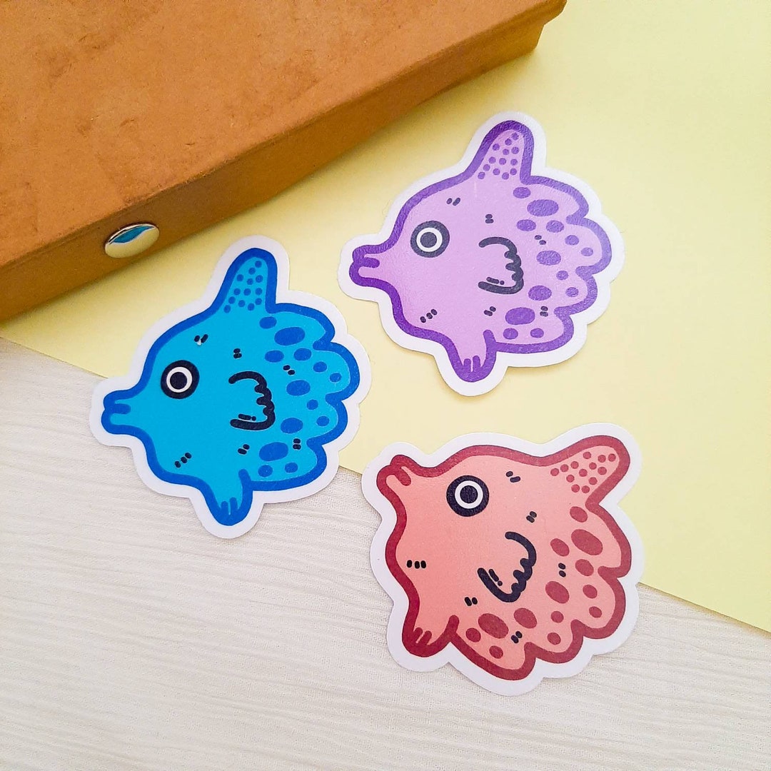 Fish Sticker for Laptop Under the Sea Baby Shower Decor - Etsy