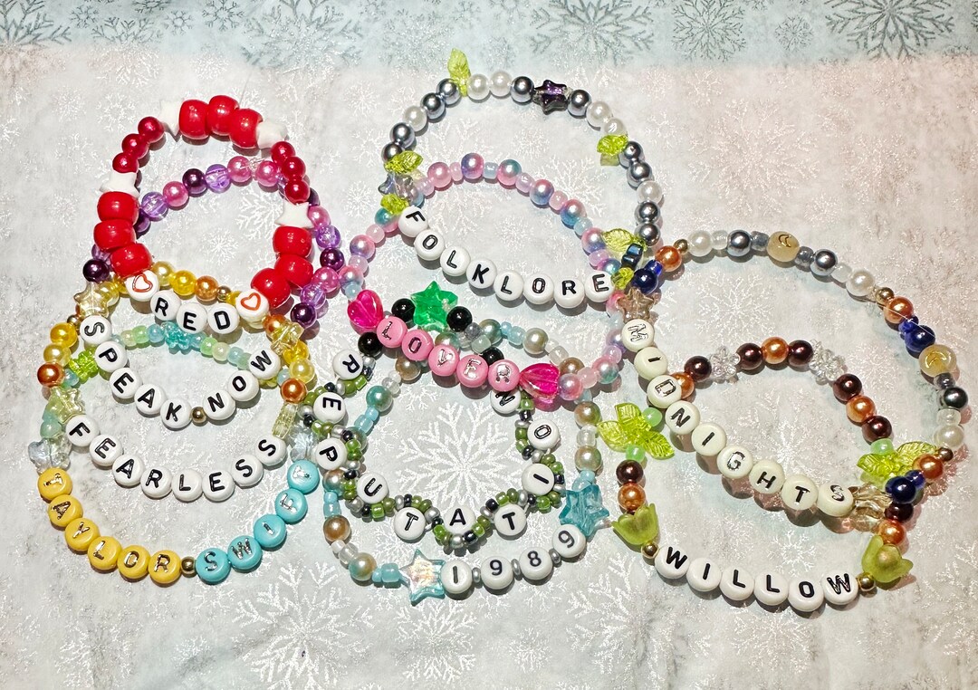 Taylor Swift Friendship Bracelets - Etsy