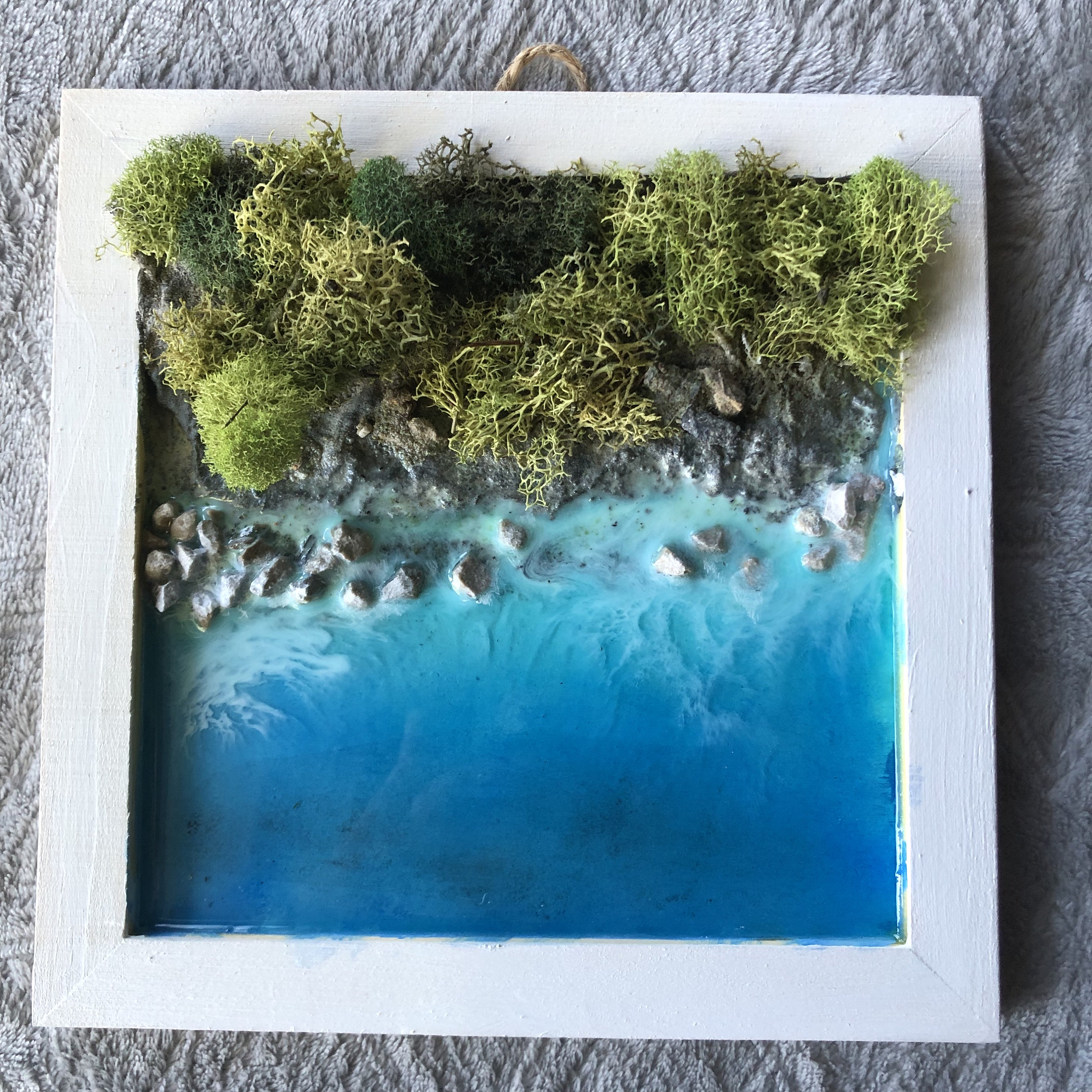 Resin Beach Diorama Framed Wall Art Decor - Etsy