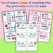 Printable Notes to Reward Student Work Positive Notes for Elementary ...