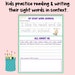 Printable Sight Word Journal - Kindergarten & First Grade - Sentence ...