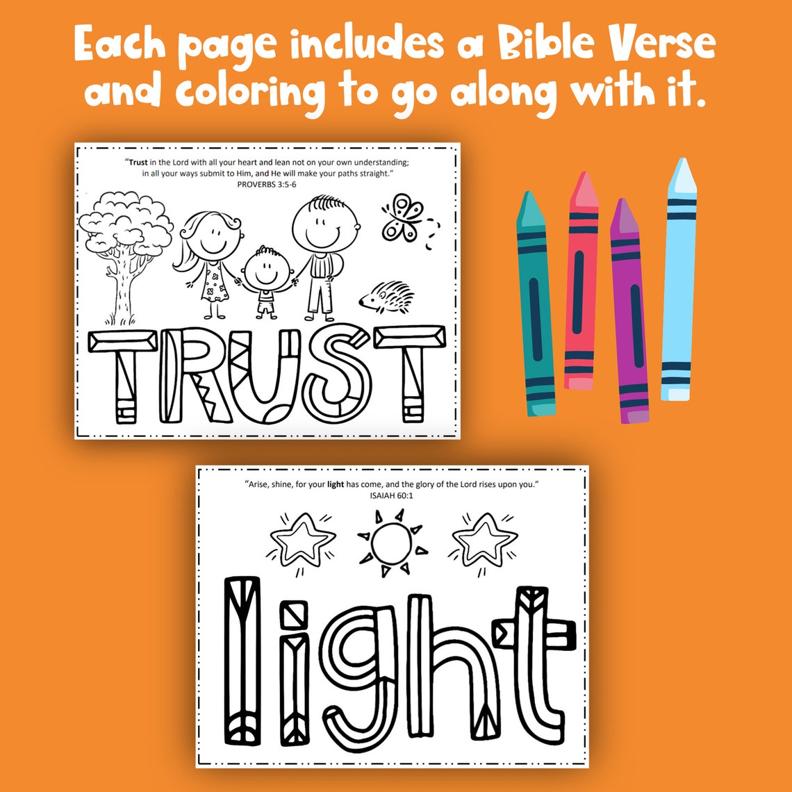 Bible Coloring Pages - Kids' Bible Activities - Bible Printables for ...