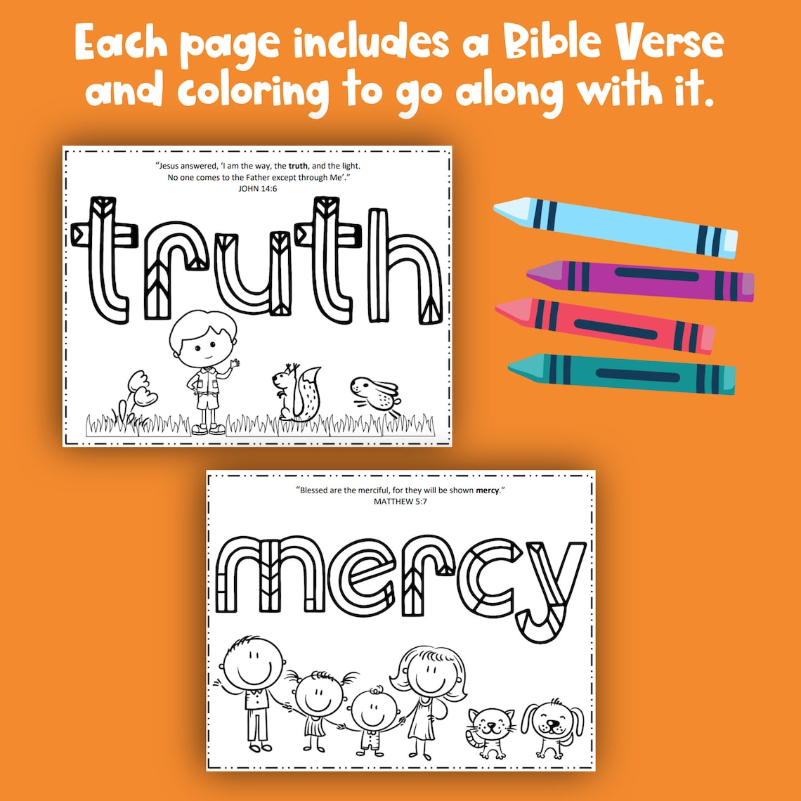 Bible Coloring Pages - Kids' Bible Activities - Bible Printables for ...