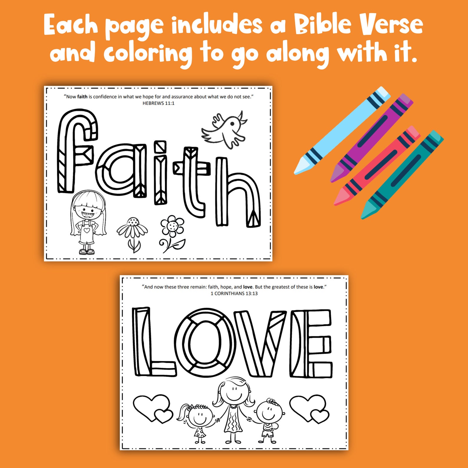 Bible Coloring Pages - Kids' Bible Activities - Bible Printables for ...
