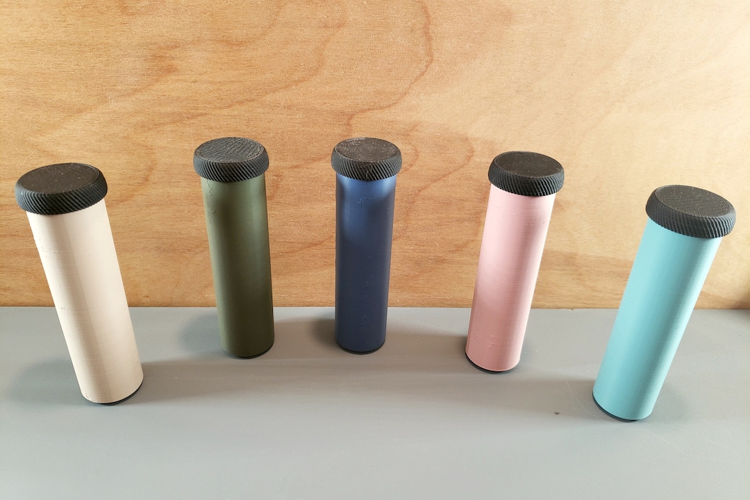 Mini Doob Tubes: Multi-chamber, Knurled Lid - Etsy