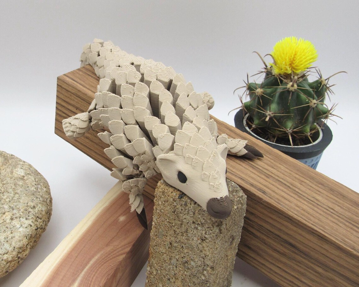 Articulated Pangolin Fidget | 9-inch Flexi Desk Toy - Etsy