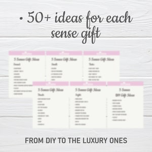 Christmas 5 Senses Gift Tags Printable Present Labels Have Yourself A ...