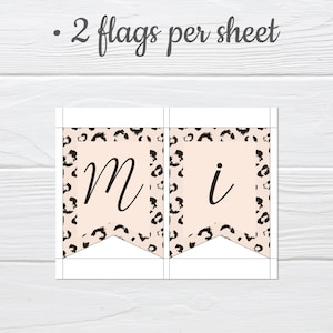 Cheetah Miss to Mrs Banner – Printable Leopard Bachelorette Bunting ...