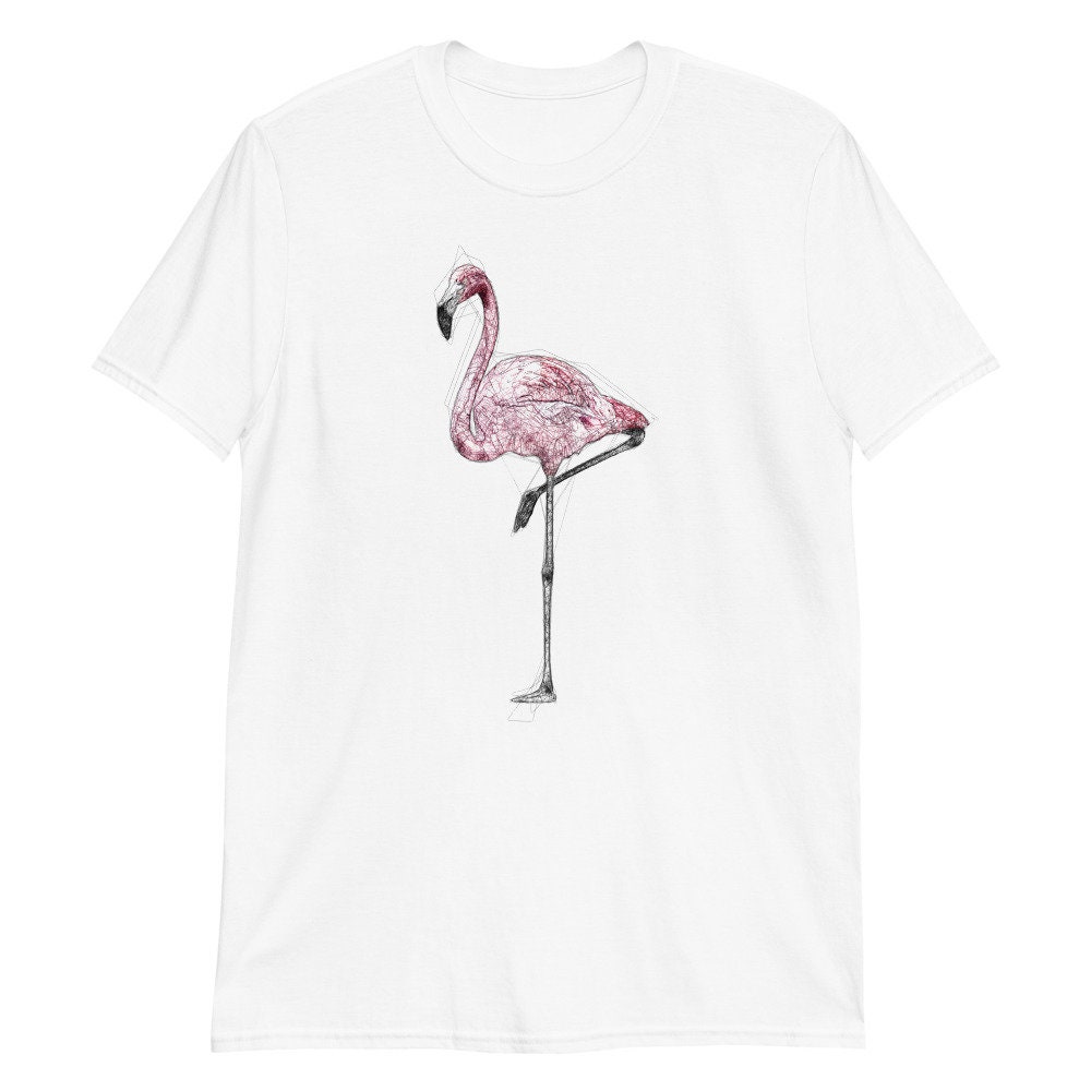 Camisa Flamingo, Camiseta Flaminfo, Camisa De Verano, Camisa Playa ...