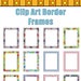 Clip Art Border Collection #1 - Etsy