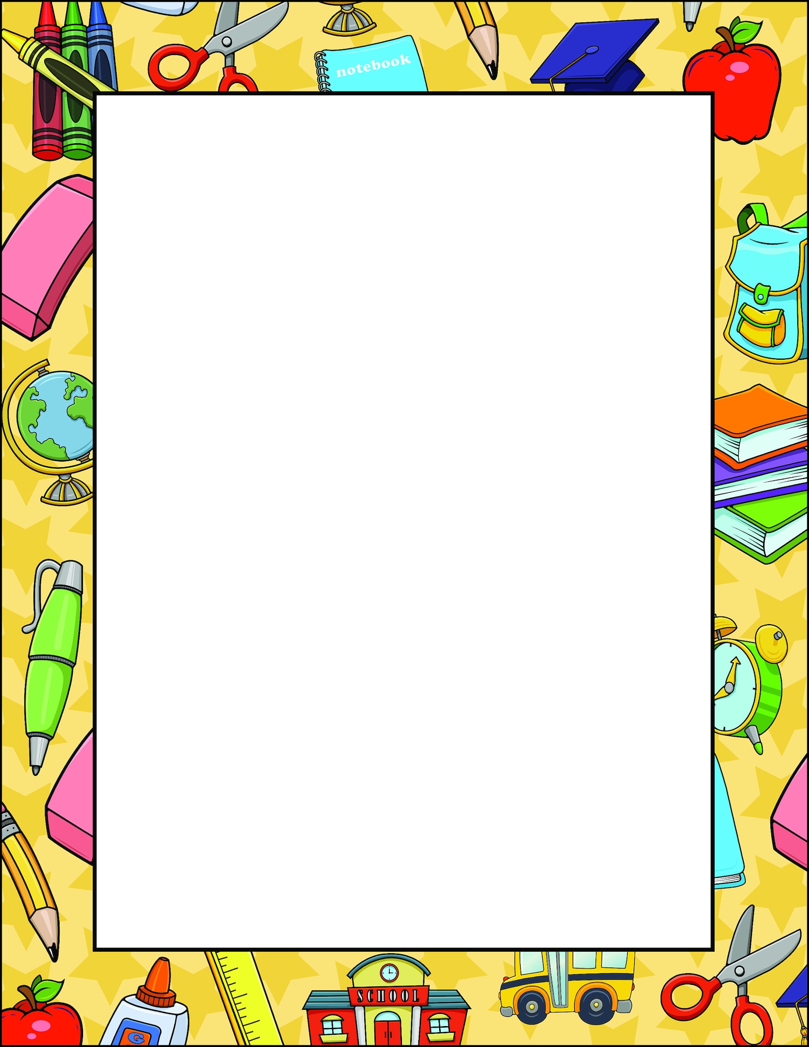 Clip Art Border Collection #1 - Etsy