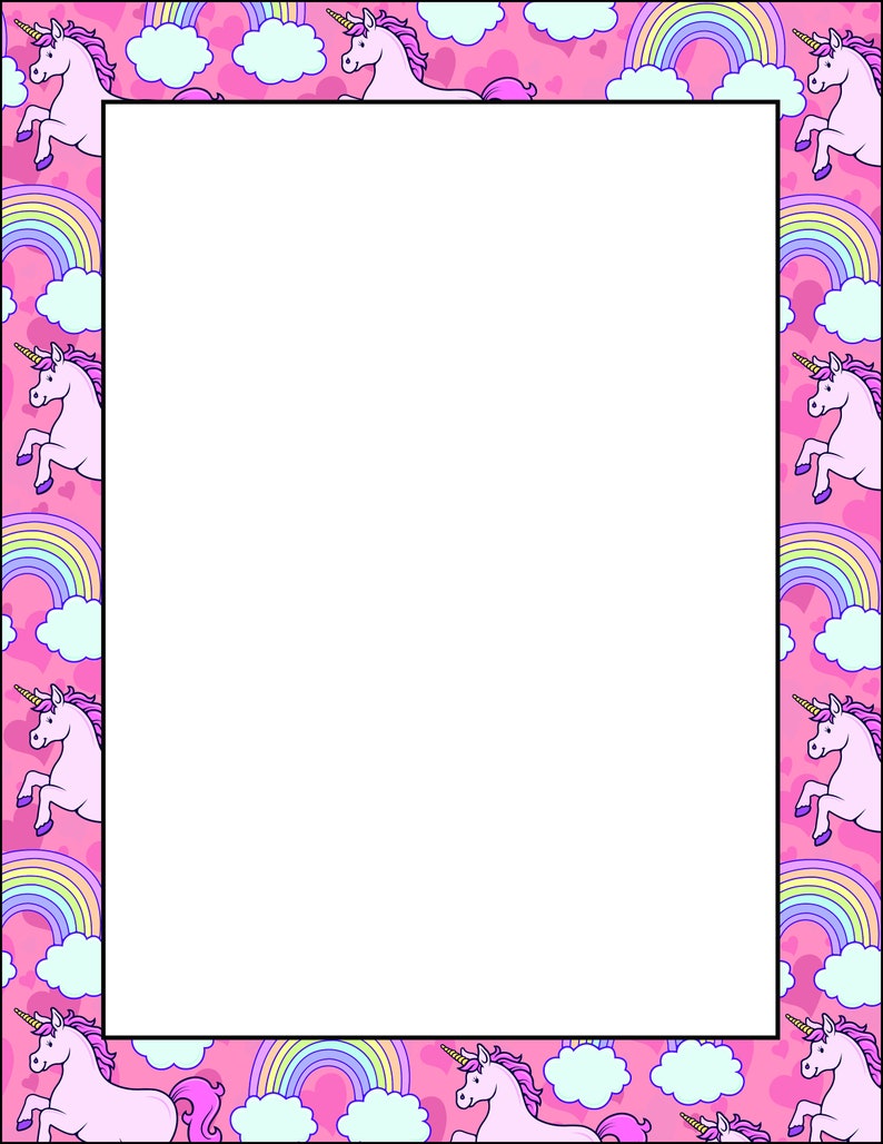 Clip Art Border Collection #1 - Etsy