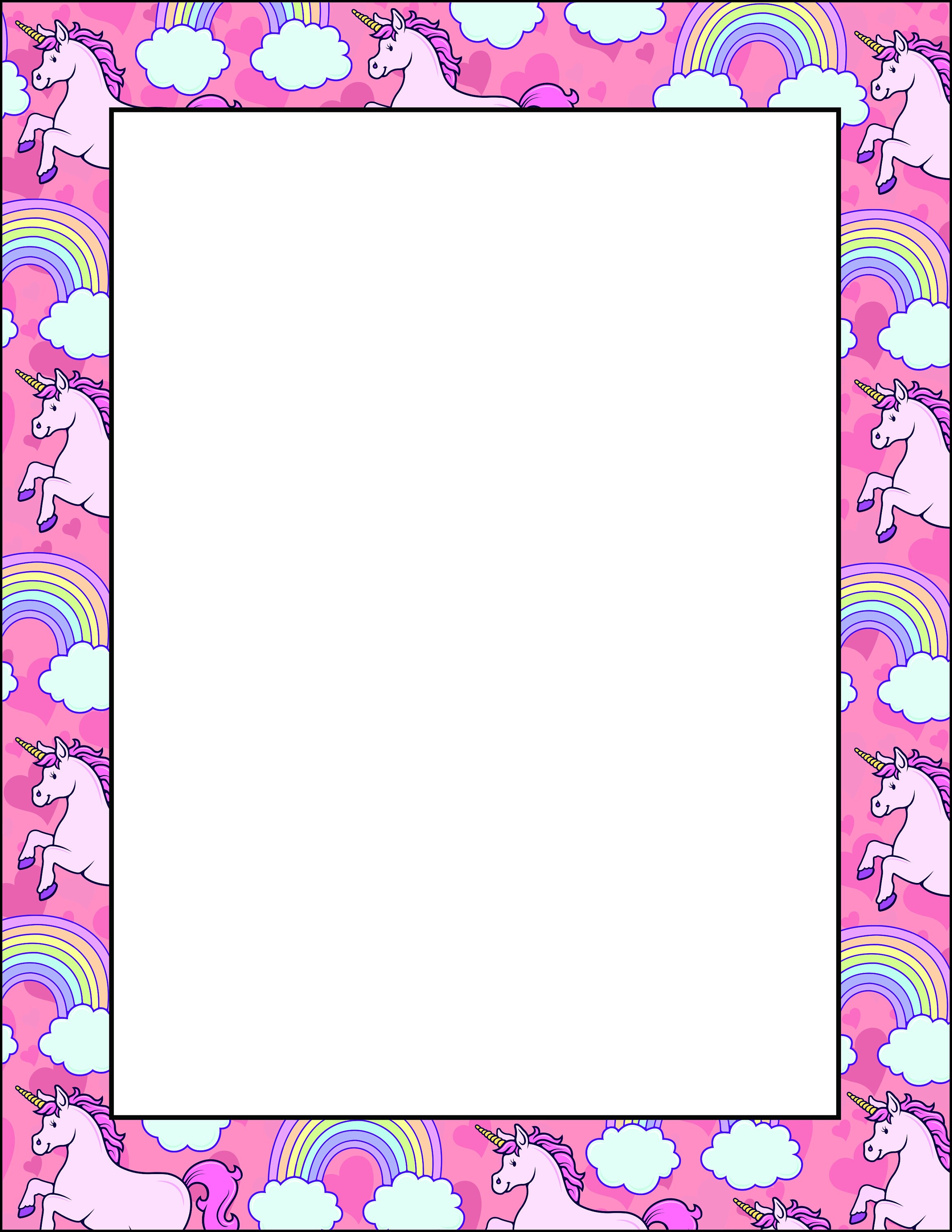 Clip Art Border Collection #1 - Etsy