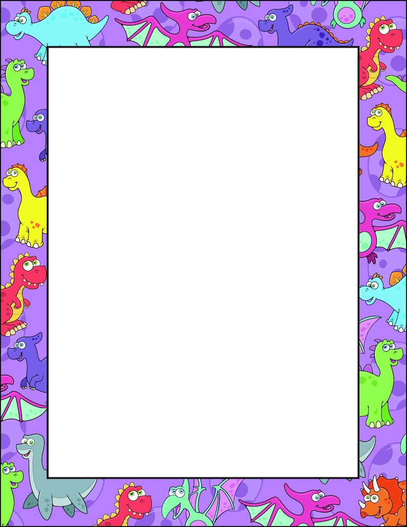 Clip Art Border Collection #1 - Etsy