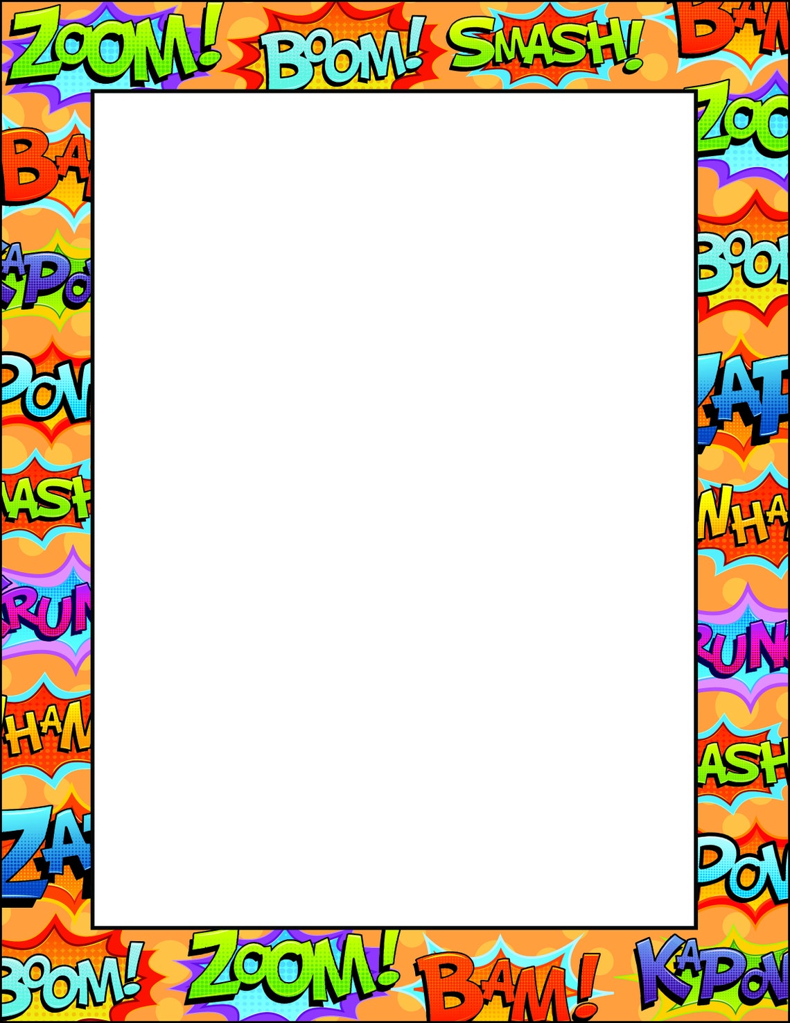 Clip Art Border Collection #1 - Etsy