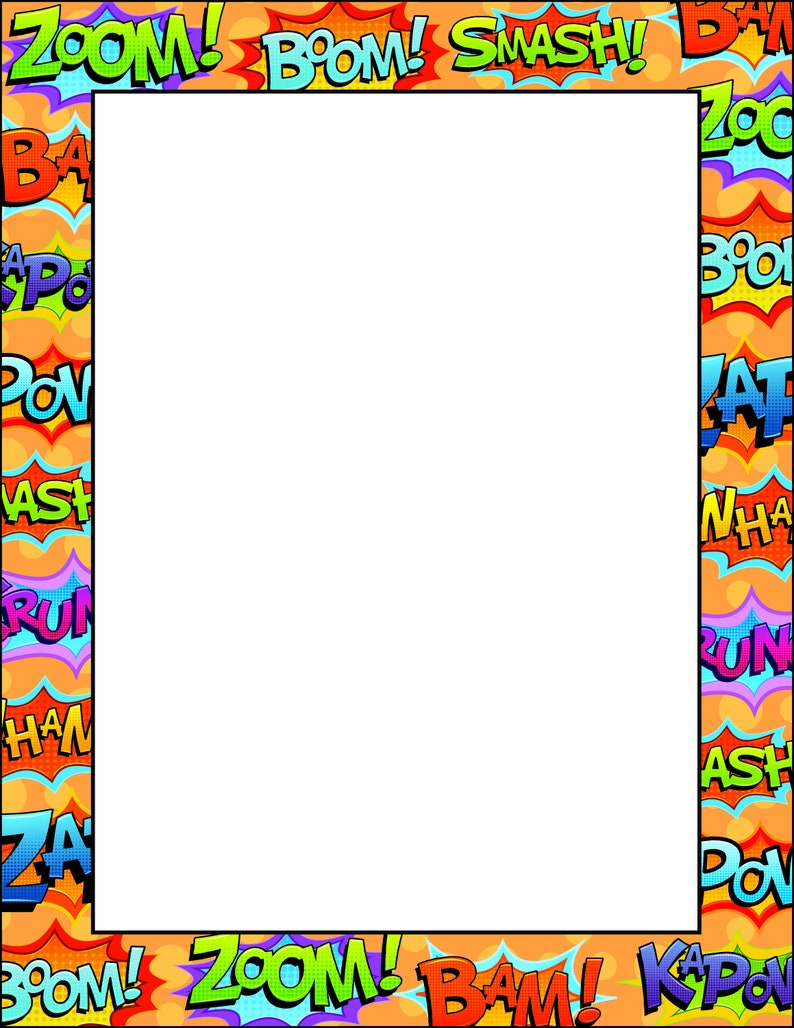 Clip Art Border Collection #1 - Etsy