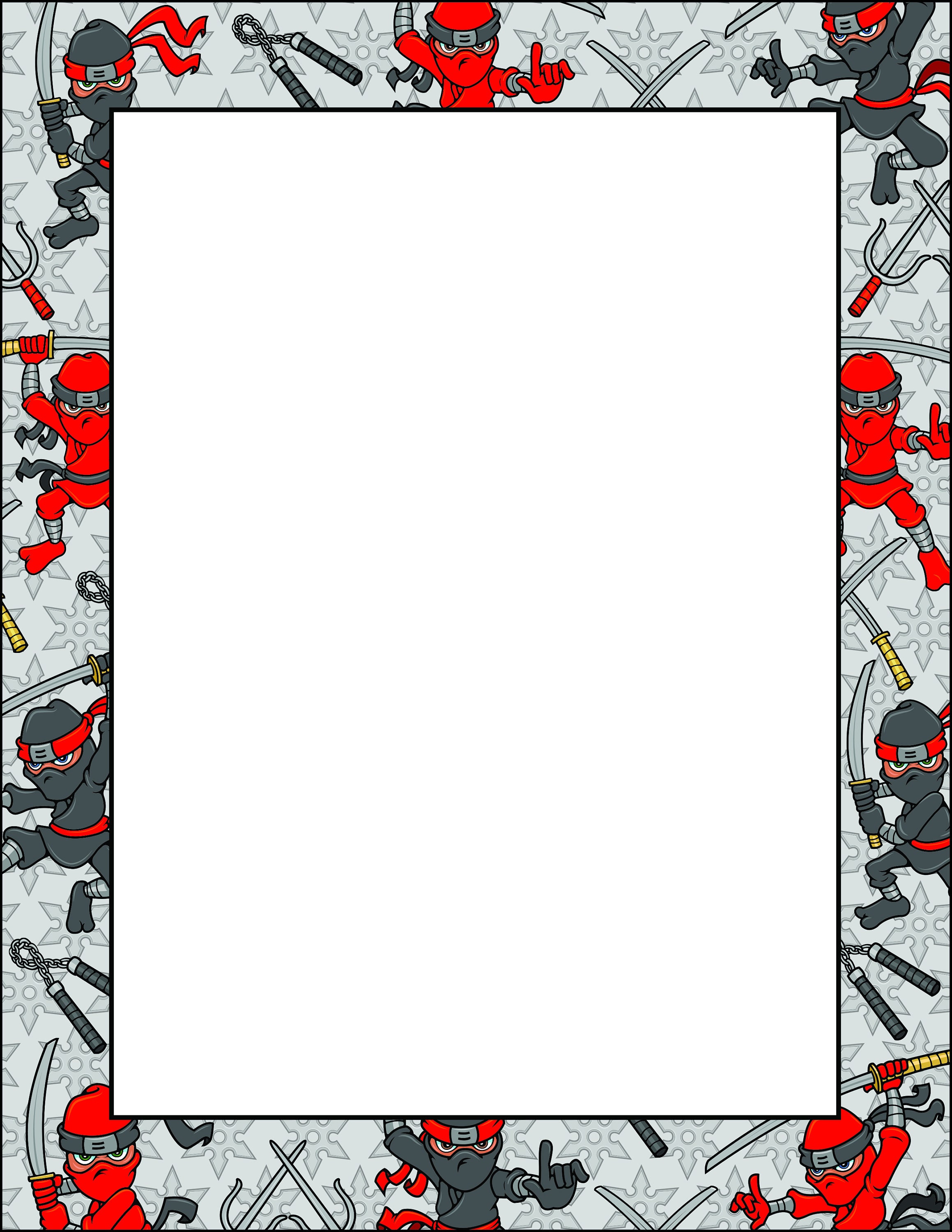 Clip Art Border Collection #1 - Etsy