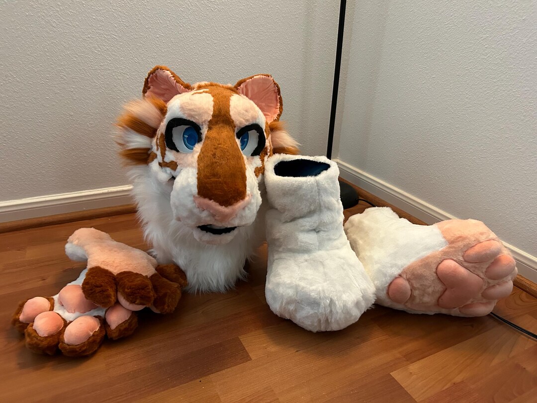 Pine the Saber Tooth Tiger Mini Partial Fursuit - Etsy