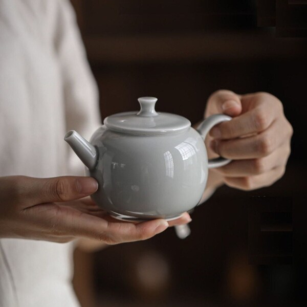 Glazed Teapot - Etsy