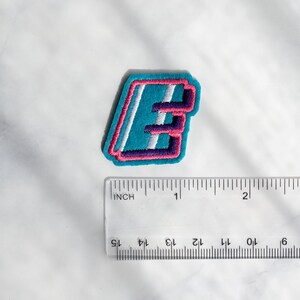 Cute Letter Alphabet Iron on Patches, Diy Sew or Iron on Patches ...